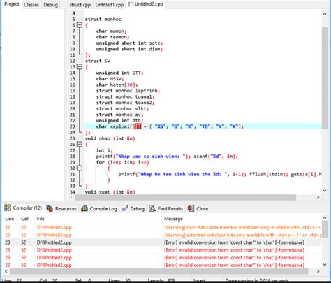 Khai báo char trong C programming Dạy Nhau Học