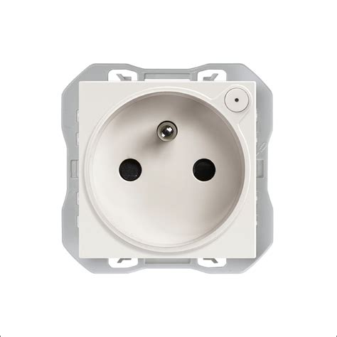 Io French Socket Outlet 16a 230v~ White Simon 270 Simon