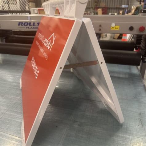 Folding Plastic A Frame Sign The Signmaker