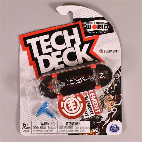 Tech Deck Element Nyjah Kemono Gold Fingerboard ACCESSORIES From Native Skate Store UK