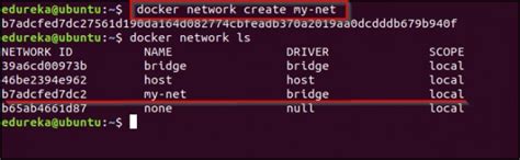 How To Create A User Defined Bridge Network In Docker Edureka Community