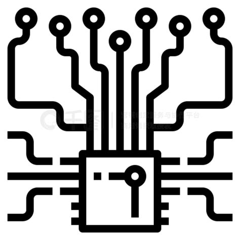 Cpu免抠元素 о 素材免费下载 512像素 Svg格式 编号52122824 千图网