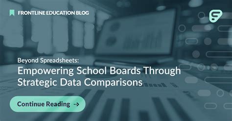 Beyond Spreadsheets Empowering School Boards Through Strategic Data Comparisons