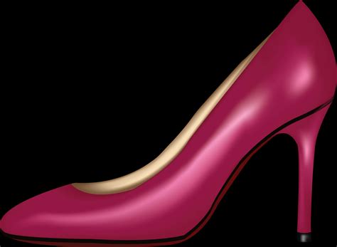 Download Pink High Heel Shoe Graphic
