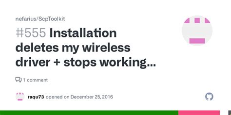 Installation Deletes My Wireless Driver Stops Working After Reboot Issue Nefarius