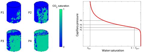 Illustration Of Buoyancy Driven Co2 Invading A Water Saturated Core Download Scientific Diagram
