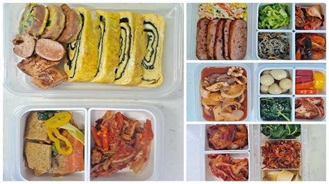 직장인 도시락 부지런한 아침을 맞이하는 주부의 일주일 도시락 Youtube