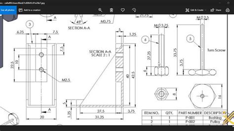 Bolt In AUTODESK INVENTOR D Drawing YouTube