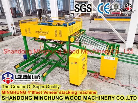Automatic Sorting Line Machine Stacking Peeled Veneer Sheets
