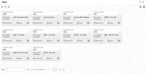 View Transaction Code Parameters