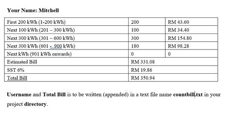 solved calculate home electric bill python your firm has