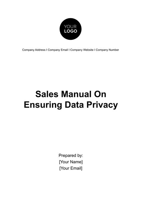Free Policy Manual Templates To Edit Online And Print