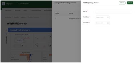 Manage Reporting Periods N3o Support