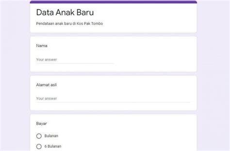 Cara Membuat Google Form Untuk Survei Dengan Cepat Dan Gratis Ayo Bandung