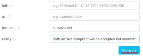 Autotask SPF And DKIM Configuration EasyDMARC