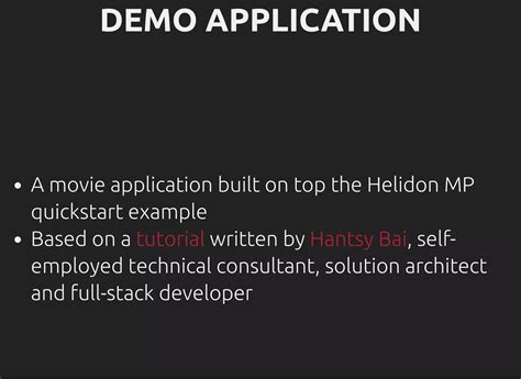 Building Microservices With Helidon Oracles New Java Microservices Framework Ppt