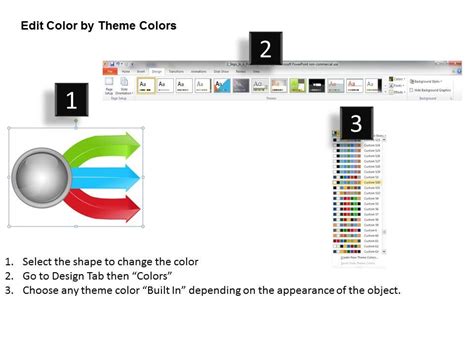 Business Ppt Diagram One Process Leads To Three Outcomes Powerpoint Template PowerPoint