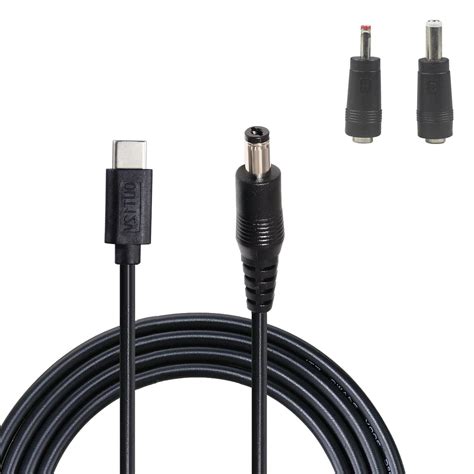 kuncan usb c to dc 12v power cable 12 volt usb pd to dc 5