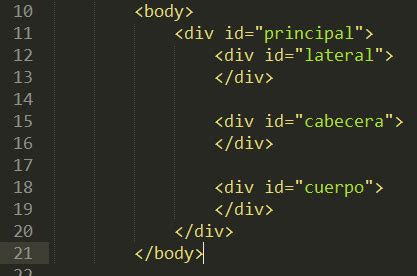 Como Posicionar Divs En Una Hoja Html Parte