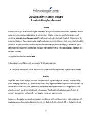 CYB 400 Project Three Guidelines And Rubric Pdf CYB 400 Project Three Guidelines And Rubric