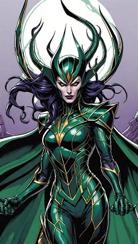 Marvels Hela Reimagined 2 Digital Fanart Wallpaper Design In 2025