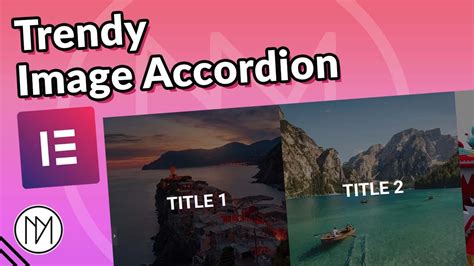 create image accordion with elementor and css no plugin dmmotionarts