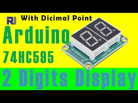 ESP32 74HC595 4 Digit 7 Segment Display ESP32 Tutorial 46 OFF