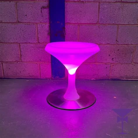 Led Champagne Table Daniel Lay Event Services