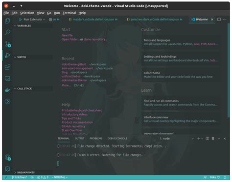 Releases Doki Theme Doki Theme Vscode GitHub