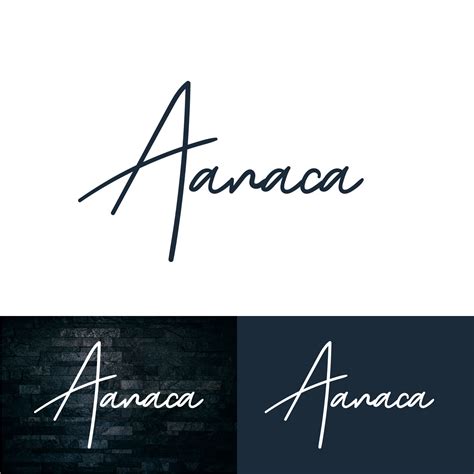 Elegant Feminine Womens Clothing Logo Design For Aanaca By Rupok Mt