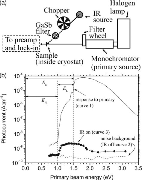 A Schematic Optical Setup For Low Temperature White Light Ir Biased
