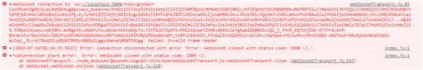 Javascript Signalr Occurs Error Invalid Frame Header When Use