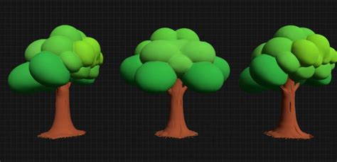 Cartoon Tree 3d Model Cg Animation Tutorials Voltagetutorials Com
