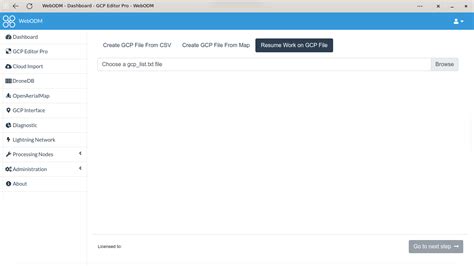 Possible Bug No Responsive Reflow On GCP Editor Pro Resume Work On GCP File Issue
