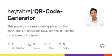 Github Heytabrejqr Code Generator This Project Is A Simple Web Application That Generates Qr