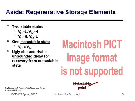 ECE VLSI Circuit Design Lecture Sequential
