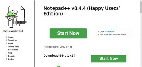 Predatory Ads On Download Page Notepad Community