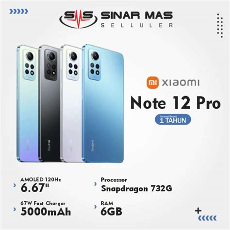Jual Xiaomi Redmi Note Pro G Smartphone Gb Gb Garansi Resmi Di Seller Sinar Mas