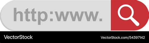 Search Bar Element Simple Royalty Free Vector Image