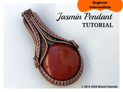 Wire Wrap Tutorialwire Wrapping Pattern Wirearttutorials Etsy