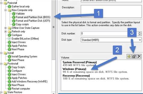Create Extra Partition In MDT And Deploy Task Sequence