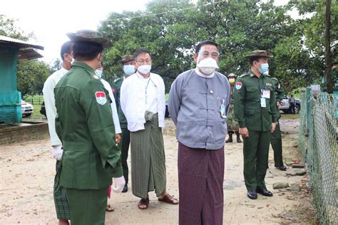 တနင်္သာရီတိုင်းဒေသကြီးအစိုးရအဖွဲ့ဝန်ကြီးချုပ်ဦးမြတ်ကို ကမ်းရိုးတန်းဒေသတိုင်းစစ်ဌာနချုပ်ဒုတိယတိုင