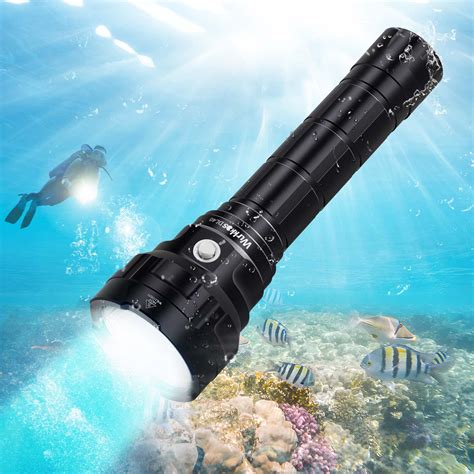 Buy Wurkkos Dl40 Diving Flashlight Bright Max 5000 Lumen Scuba Dive