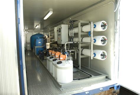 Containerized Treatment Plant Eco Flow Purification Wll