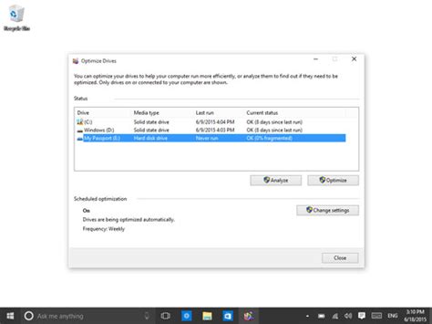 How To Defragment And Optimize Partitions In Windows Dummies