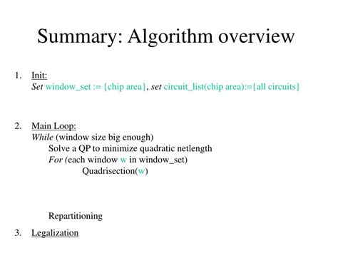 Ppt An Effective Congestion Driven Placement Framework Powerpoint