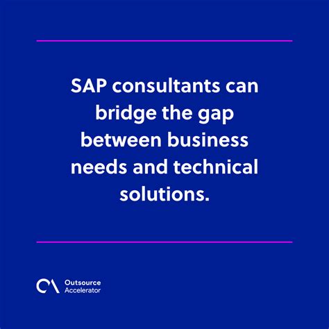 Why You Need A SAP Consultant For Your Business Ventures Outsource Accelerator
