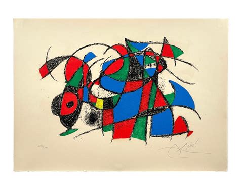 Lot Joan Miro Lithographs Ii Lithograph