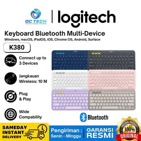 Promo Keyboard Logitech Wireless K Bluetooth Keyboard Bluetooth Logitech Original Garansi