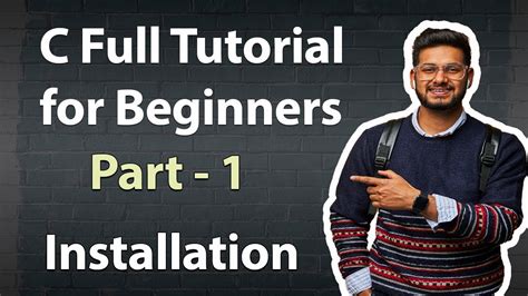 C Full Tutorial In Hindi Learn C Language In Detail Tutorial For Beginners Youtube